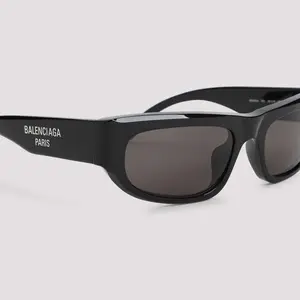 Balenciaga Logo D-frame Sunglasses