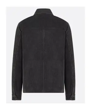 Dior Icons Safari Jacket In Corduroy - Grey