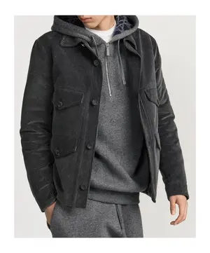 Dior Icons Safari Jacket In Corduroy - Grey