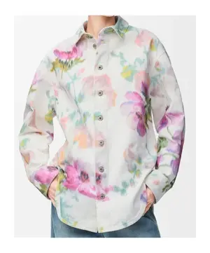 Loewe Floral Oversized Jacket