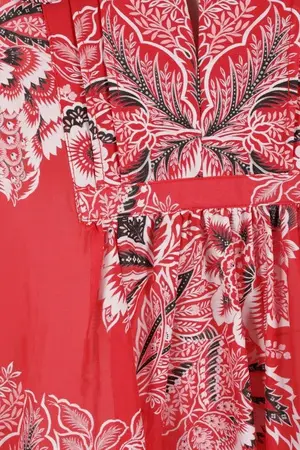 Etro Floral-printed Long-sleeve Blouse