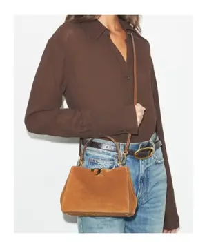 Tory Burch Eleanor Mini Top-handle Clutch Bag - Park Bench