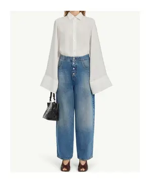 MAISON MARGIELA High-rise Straight-leg Jeans
