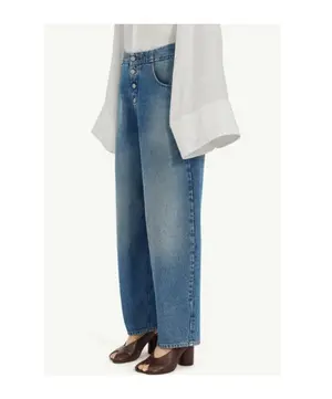 MAISON MARGIELA High-rise Straight-leg Jeans