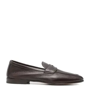 HENDERSON BARACCO Round-toe Loafers - Black