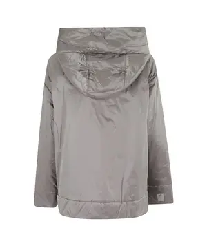 Max Mara Daria Hooded Jacket - Dark Gray