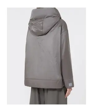 Max Mara Daria Hooded Jacket - Dark Gray