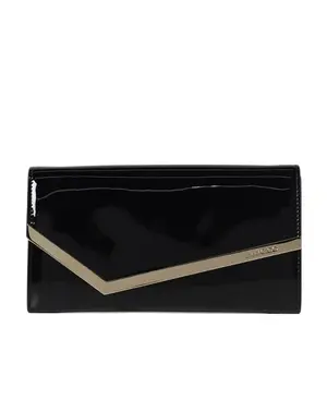 JIMMY CHOO Chain Linked Clutch Bag - Black