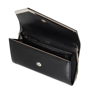 JIMMY CHOO Chain Linked Clutch Bag - Black