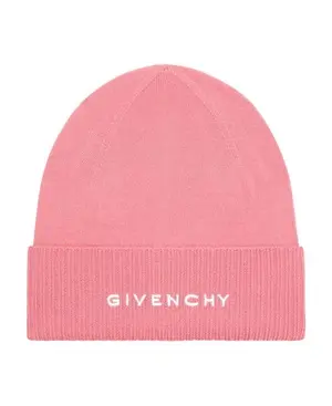 Givenchy Beanie In Wool - Pink