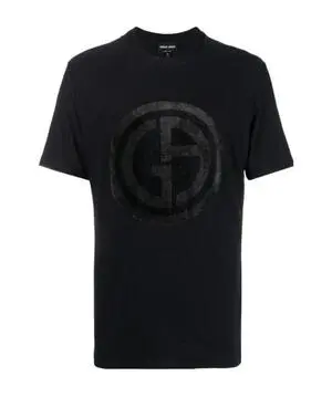 Giorgio Armani Flocked T-shirt
