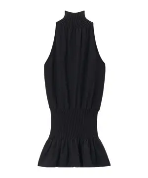 Alexander Wang Ruched Halterneck Mini Dress