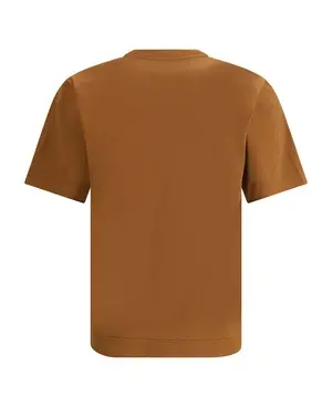 Fendi Logo Printed Crewneck T-shirt