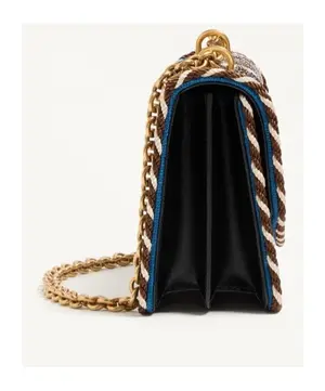 Valentino Garavani Vain Embroidered Shoulder Bag