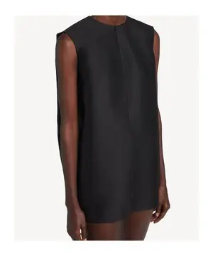 Balenciaga Cocoon Mini Dress - Black