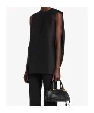 Balenciaga Cocoon Mini Dress - Black