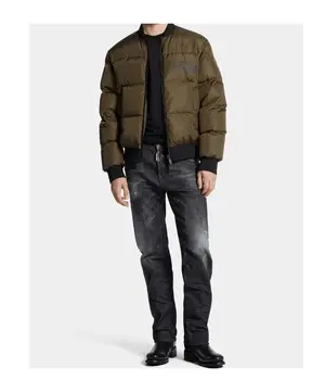 Dsquared2 Padded Bomber Jacket - Green