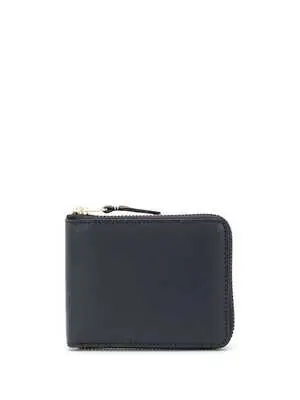 Comme Des Garçons Half-zip Wallet - Blue