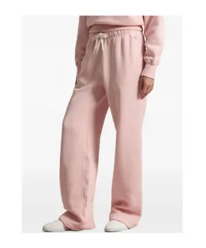 Polo Ralph Lauren Wide-leg Logo Embroidered Drawstring Pants - Pink