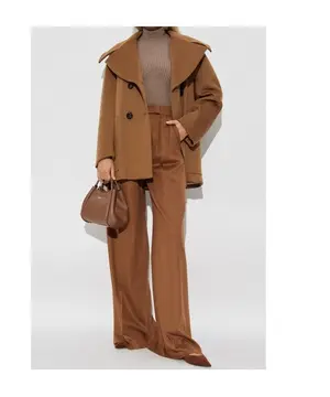 Max Mara Mario Double-breasted Coat - Brown