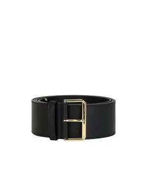 Givenchy Voyou Belt In Shiny Leather - Black
