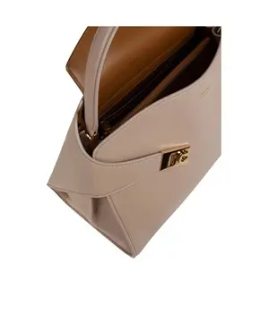 FERRAGAMO Hug Soft Shoulder Bag - Nude