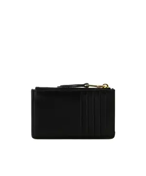 Miu Miu Matelassé Zipped Wallet - Black