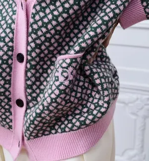 Dior Oversized Cardigan With Embroidered Signature