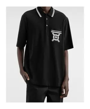 Dolce & Gabbana Dolce Gabbana Logo Embroidered Polo Shirt