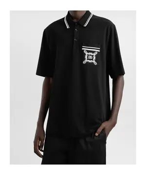 Dolce & Gabbana Dolce Gabbana Logo Embroidered Polo Shirt