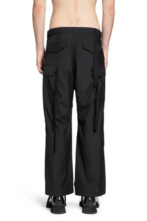 Sacai Belted Cargo Pants - Black