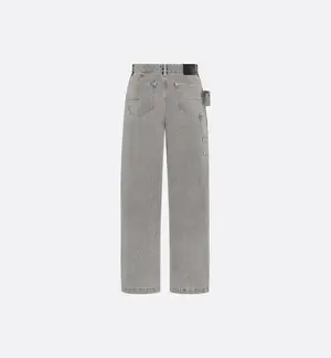 Dior Carpenter Jeans With Cannage Embroidery