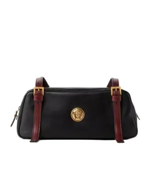 Versace Silver Tone Cross Body Bags