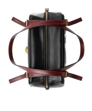 Versace Embleme Bowling Bag - Black