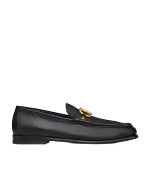 Valentino Garavani Vlogo Plaque Slip-on Loafers