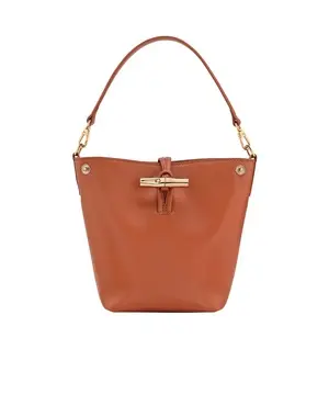 Longchamp Le Roseau Xs Bucket Bag - Bark