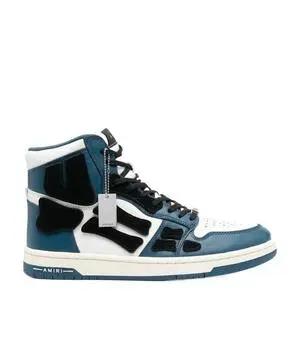 Amiri Logo High-top Casual Sneakers - Black