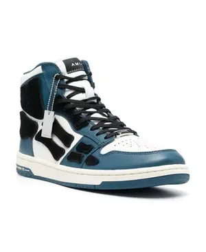 Amiri Logo High-top Casual Sneakers - Black