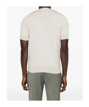 Brunello Cucinelli Short-sleeve Ribbed Jumper