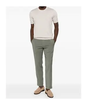 Brunello Cucinelli Short-sleeve Ribbed Jumper