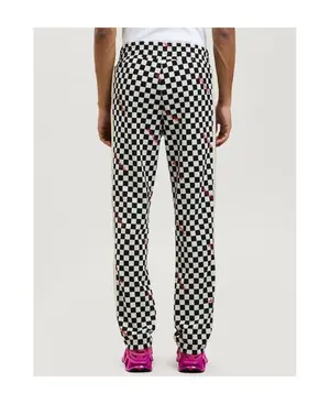 Palm Angels Elasticated Waistband Damier Pants