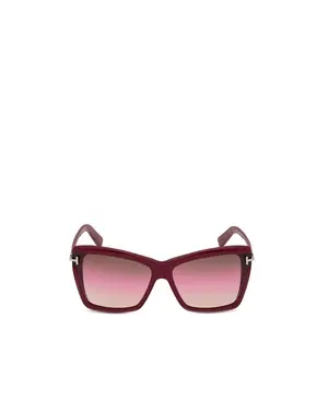 TOM FORD Logo Logo Sunglasses - Pink
