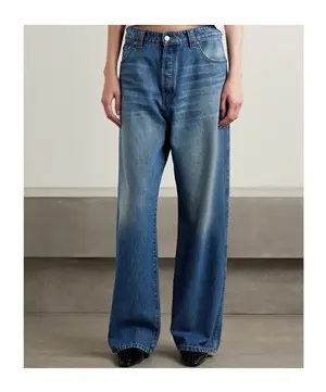 Khaite Wide-leg Denim Trousers