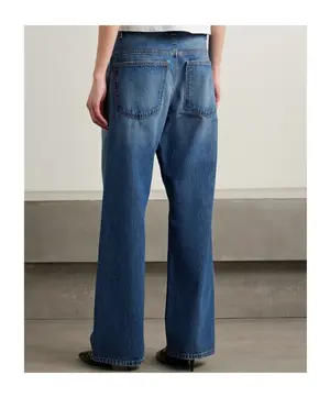Khaite Wide-leg Denim Trousers