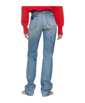 MAISON MARGIELA Vintage Effect Straight Leg Jeans