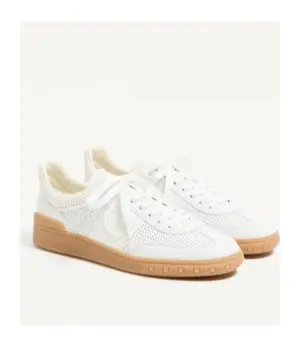 Valentino Garavani Upvillage Perforated Lace-up Sneakers - White