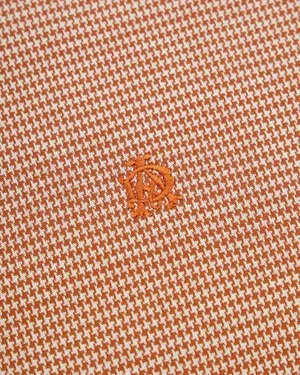 Dunhill Logo Embroidered Polo Shirt