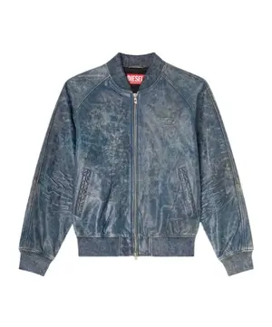DIESEL® L-cobb Bomber Jacket - Blue