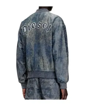 DIESEL® L-cobb Bomber Jacket - Blue
