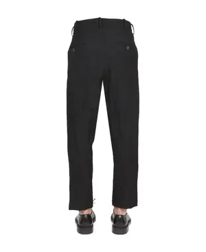 UMA WANG Drop Crotch Drawstring Trousers